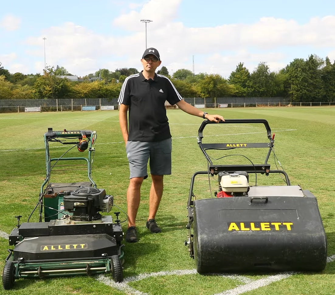 C34: Professional Petrol Cylinder Mower & Turf Maintenance System – ALLETT Pro