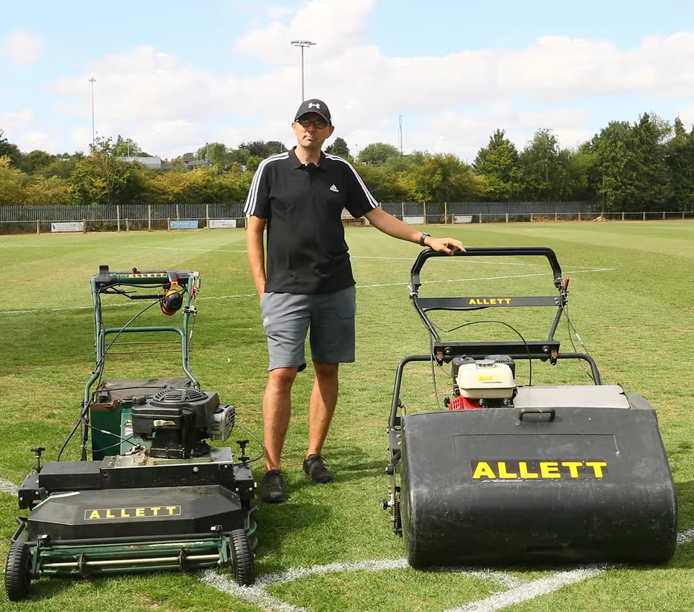 C34: Professional Petrol Cylinder Mower & Turf Maintenance System – ALLETT Pro